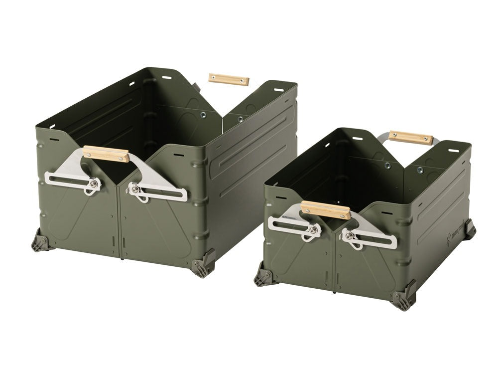 snow peak Stacking Shelf Container 50 Olive Drab 雪峰祭 限定 儲物箱 FES-038-OL ...
