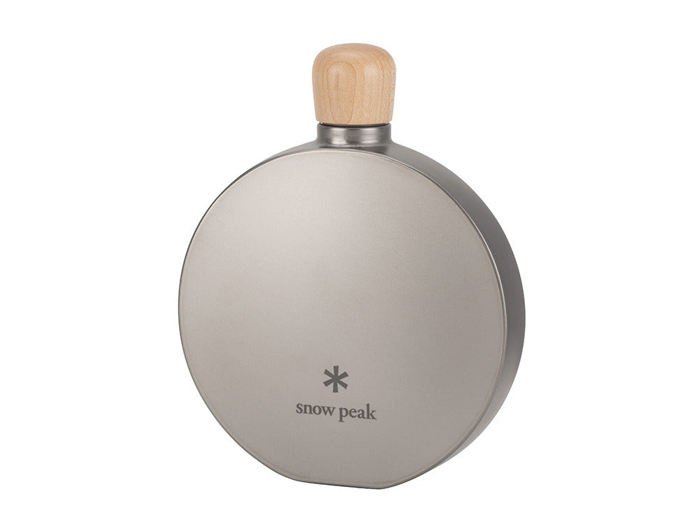 snow peak Titanium Flask 150 日本製鈦金屬酒樽 TW-116 – CampingCat Outdoor